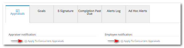 Setting up E-mail Reminders for Appraisals - Performance Pro